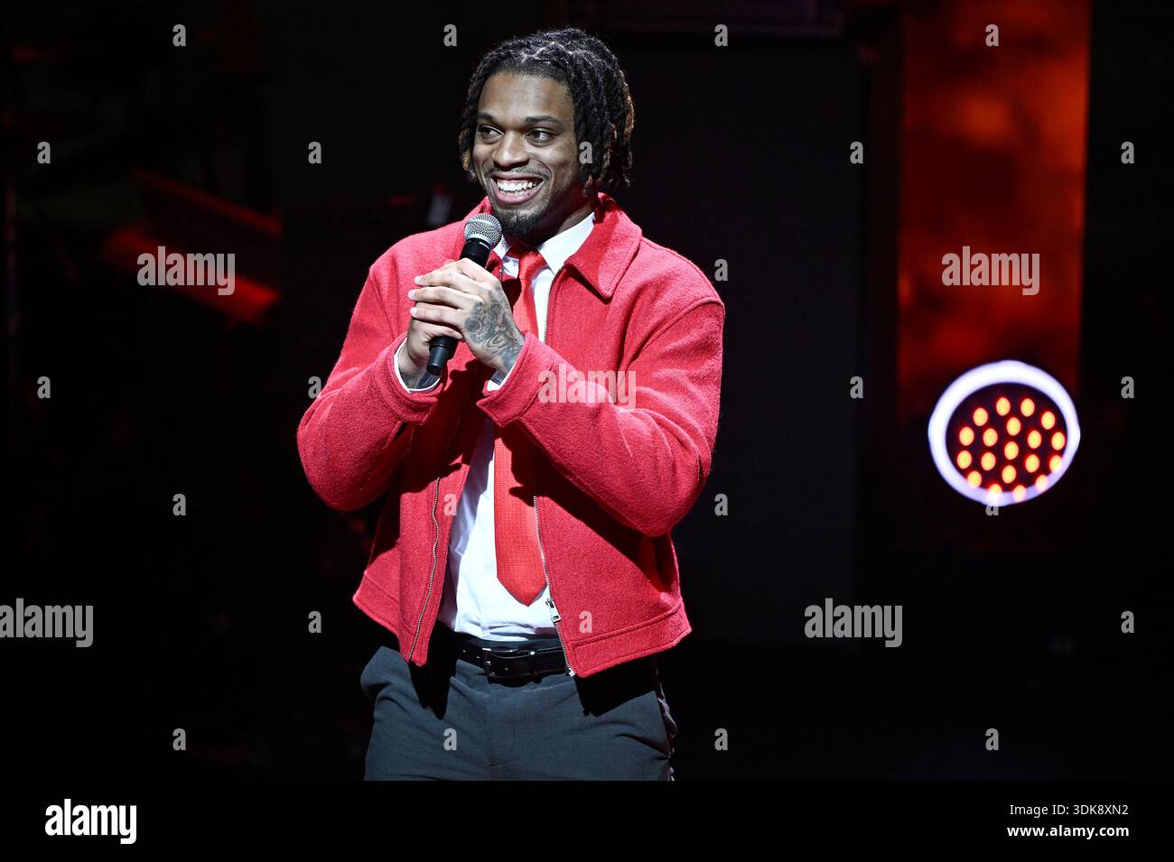 Damar Hamilton attends the American Heart Association's Red Dress ...
