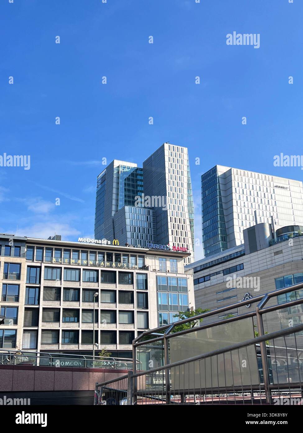 The Palais Quartier building complex, including the Nextower office ...