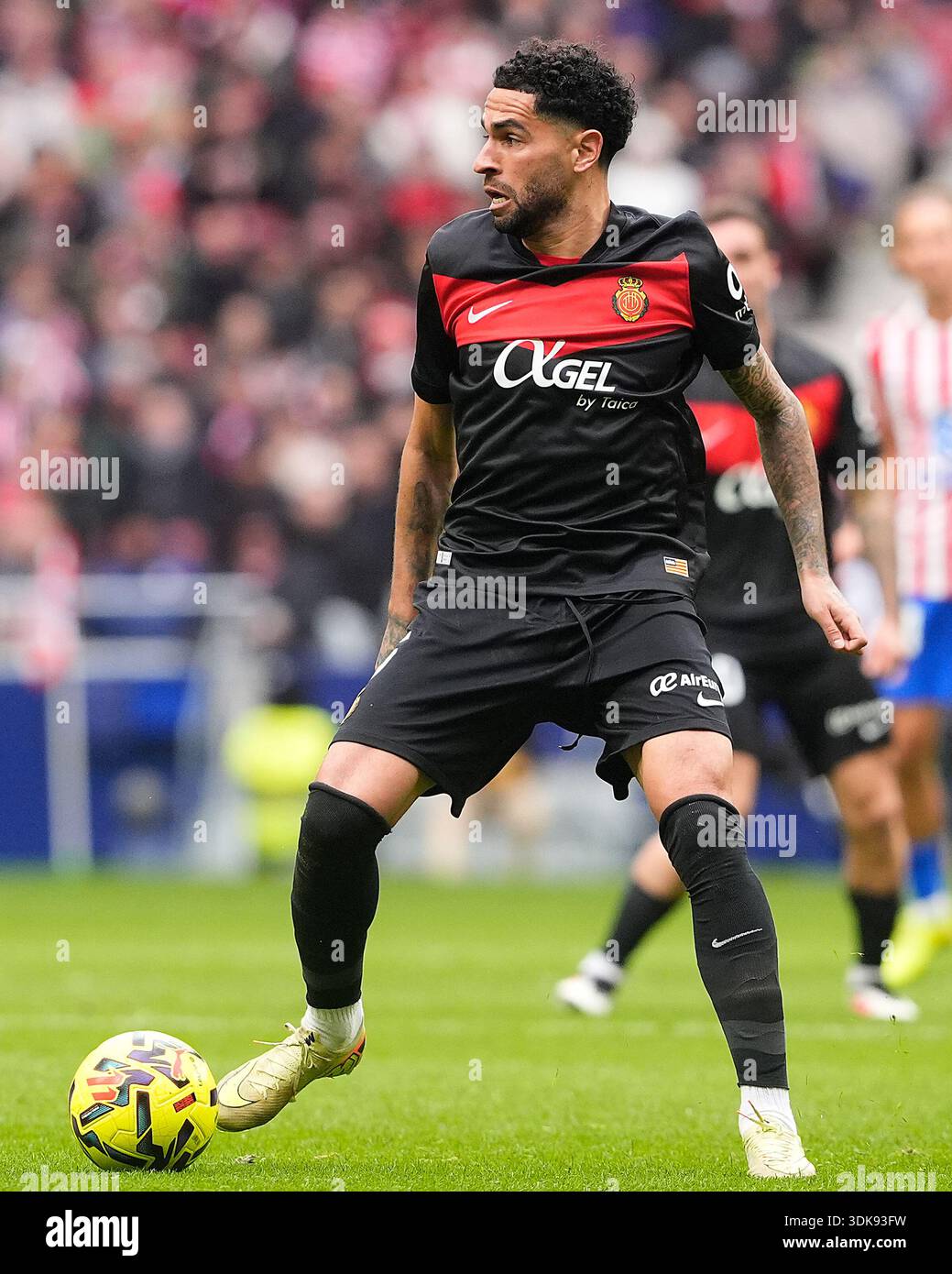 RCD Mallorca's Omar Mascarel during La Liga match. January 25, 2026 ...