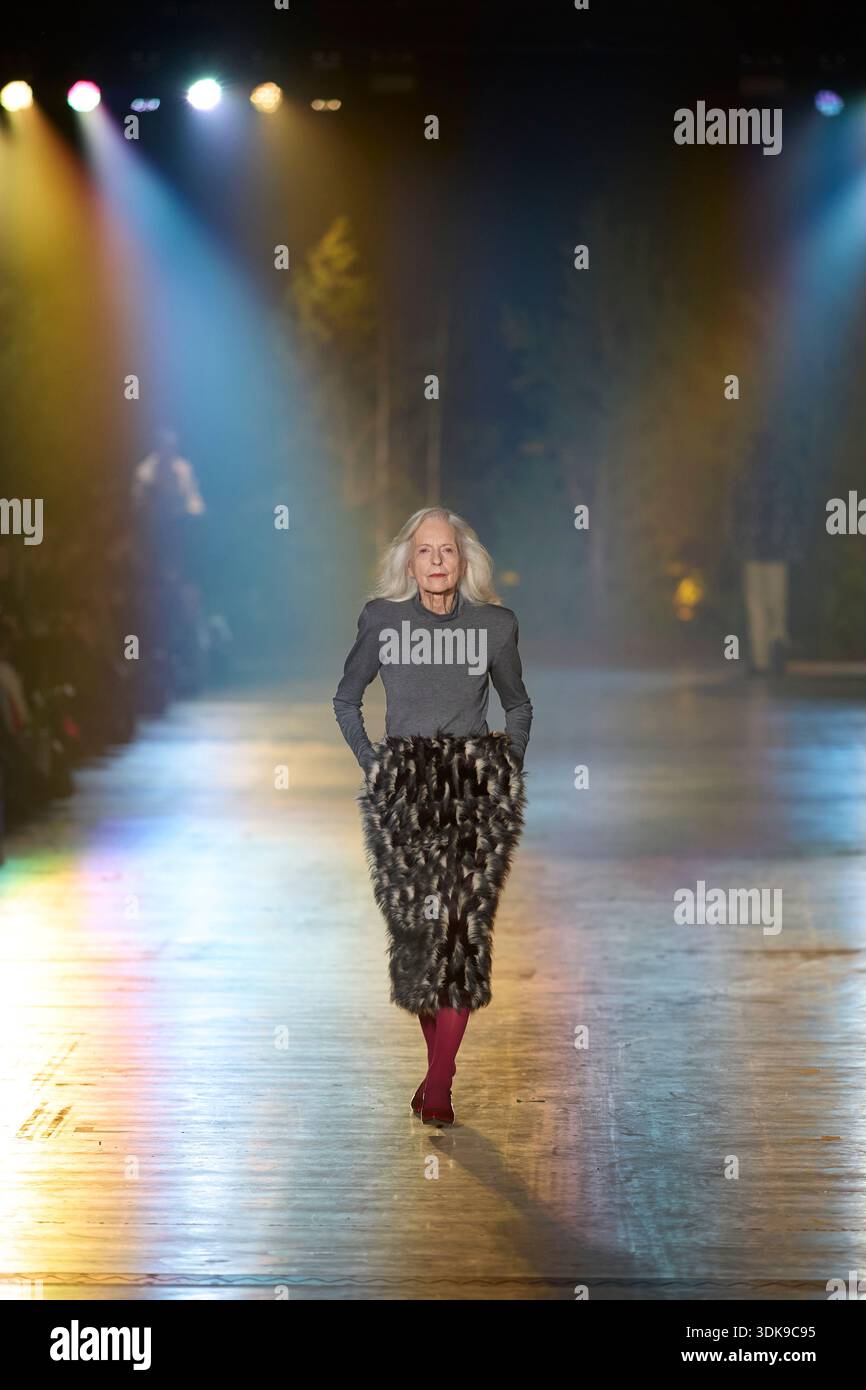 Berlin, Germany, 30st Jan, 2026. Model on runway at Danny Reinke on ...