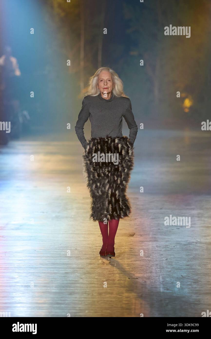 Berlin, Germany, 30st Jan, 2026. Model on runway at Danny Reinke on ...