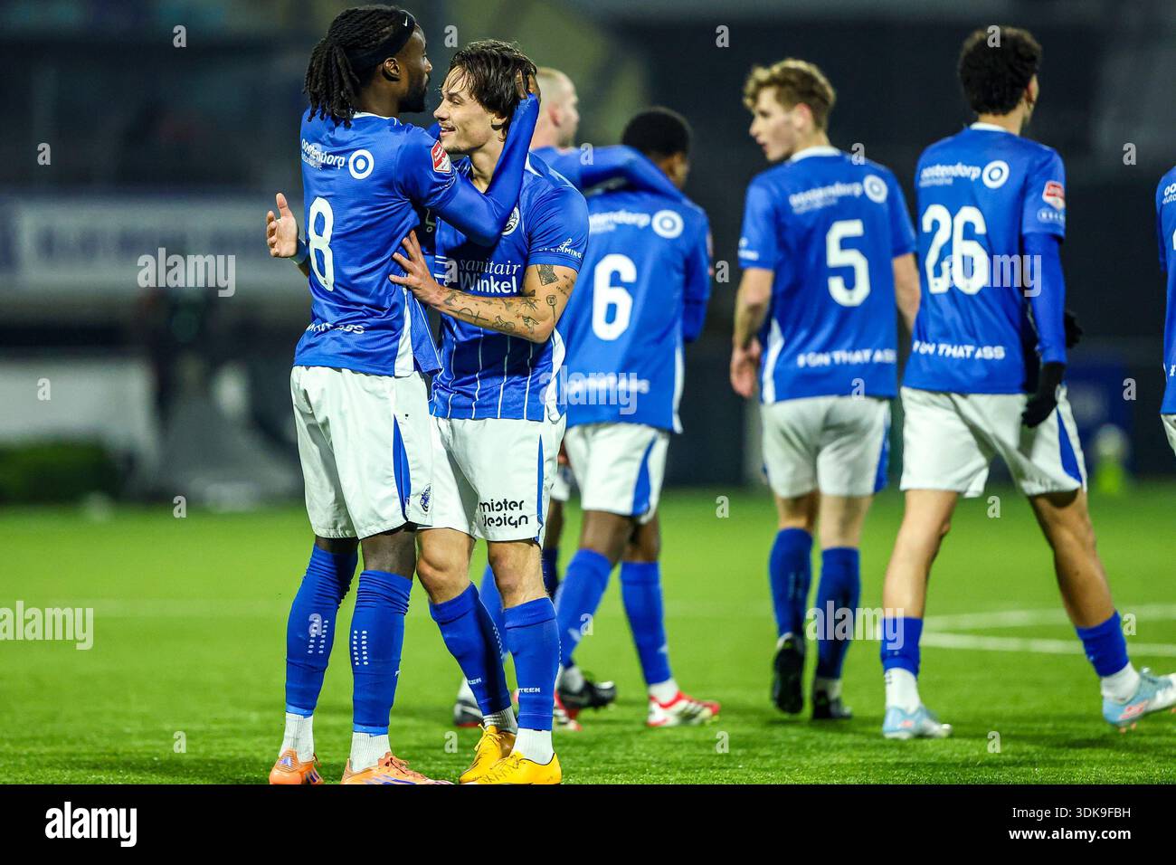 DEN BOSCH , 30-01-2026 , stadium De Vliert , season 2025 / 2026 , Dutch ...