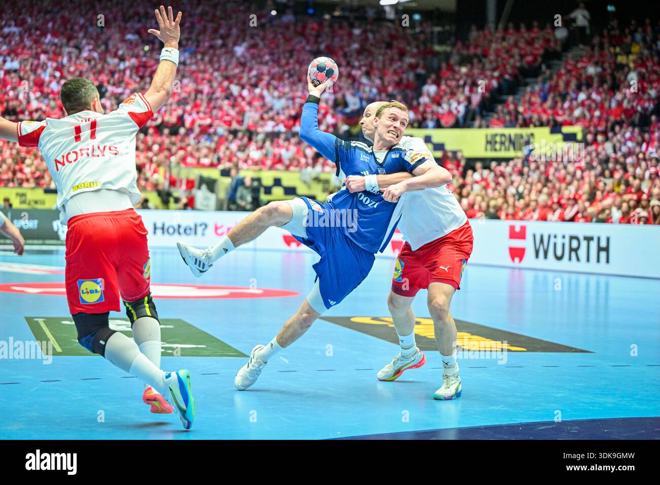 30 January 2026, Denmark, Herning: Handball: European Championship ...