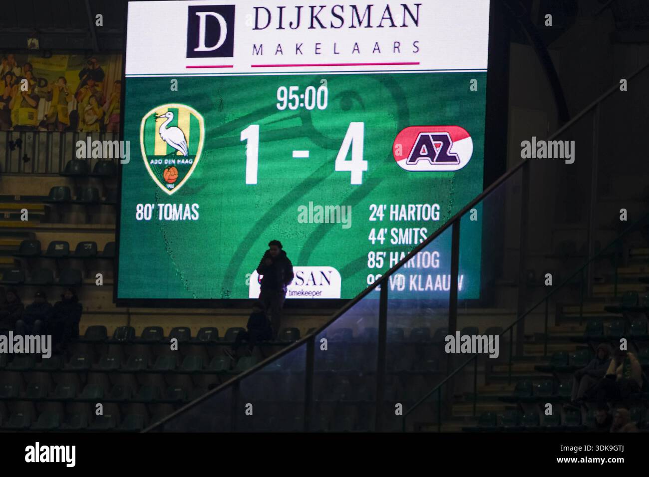 DEN HAAG , 30-01-2026 , WerkTalent Stadium , season 2025 / 2026 , Dutch ...