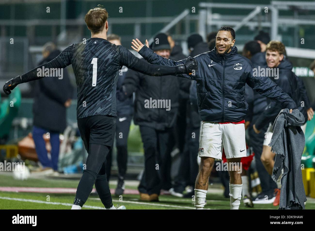 DEN HAAG , 30-01-2026 , WerkTalent Stadium , season 2025 / 2026 , Dutch ...