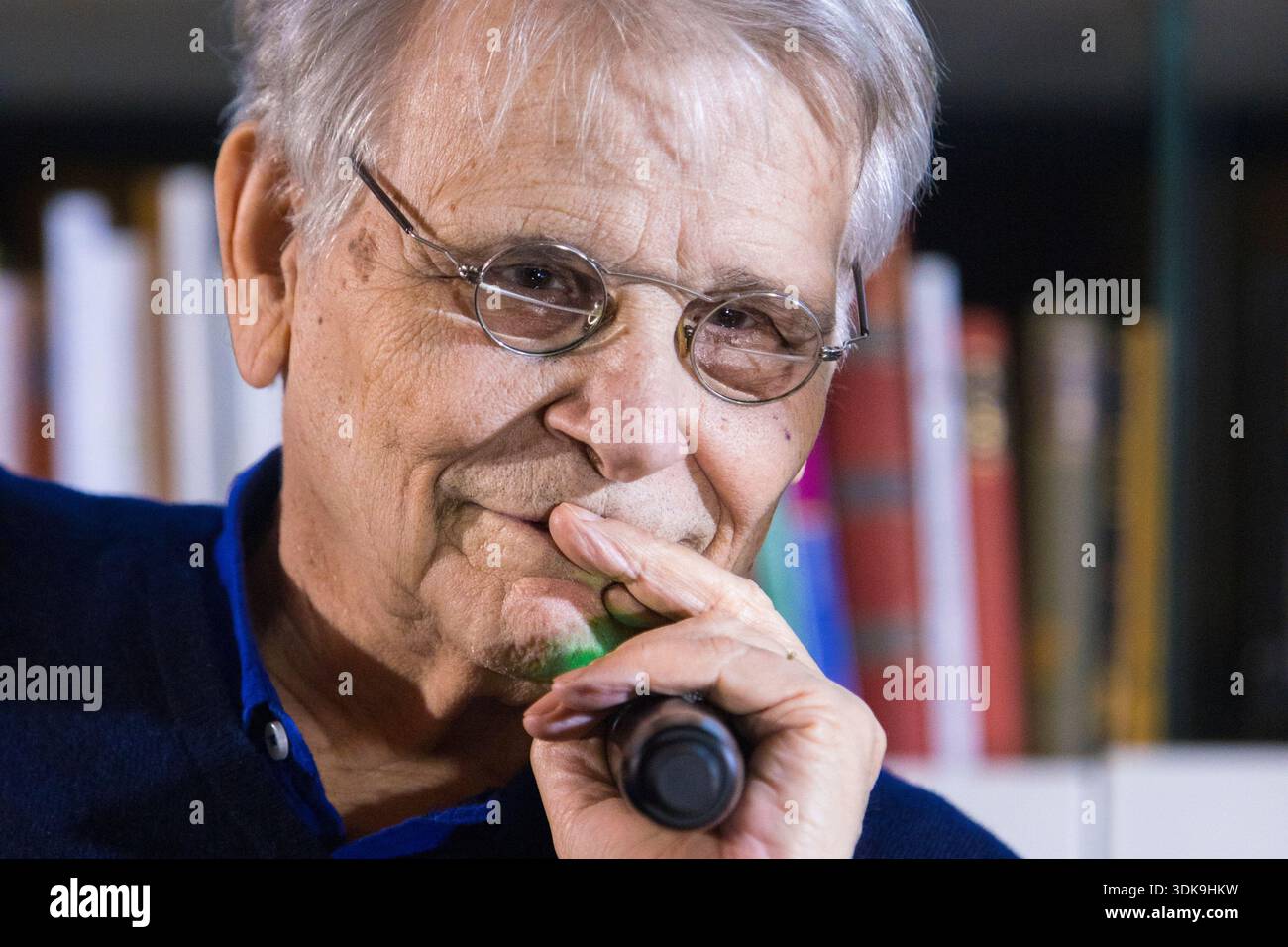 Turin, Italy. 30th January 2026. French writer Daniel Pennac is guest ...
