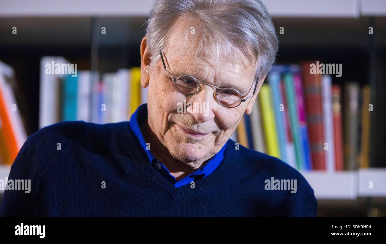 Turin, Italy. 30th January 2026. French writer Daniel Pennac is guest ...