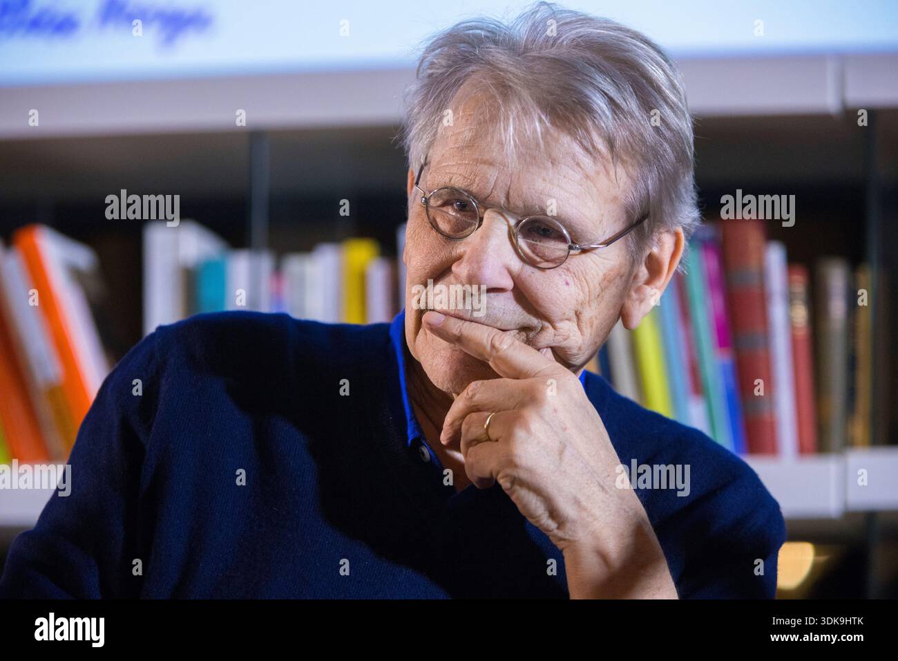 Turin, Italy. 30th January 2026. French writer Daniel Pennac is guest ...