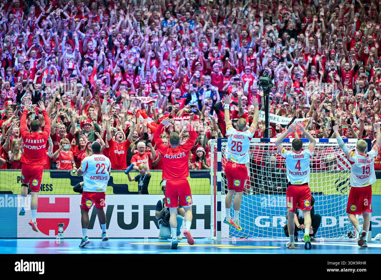 Herning, Denmark. 30th Jan, 2026. Handball: European Championship ...