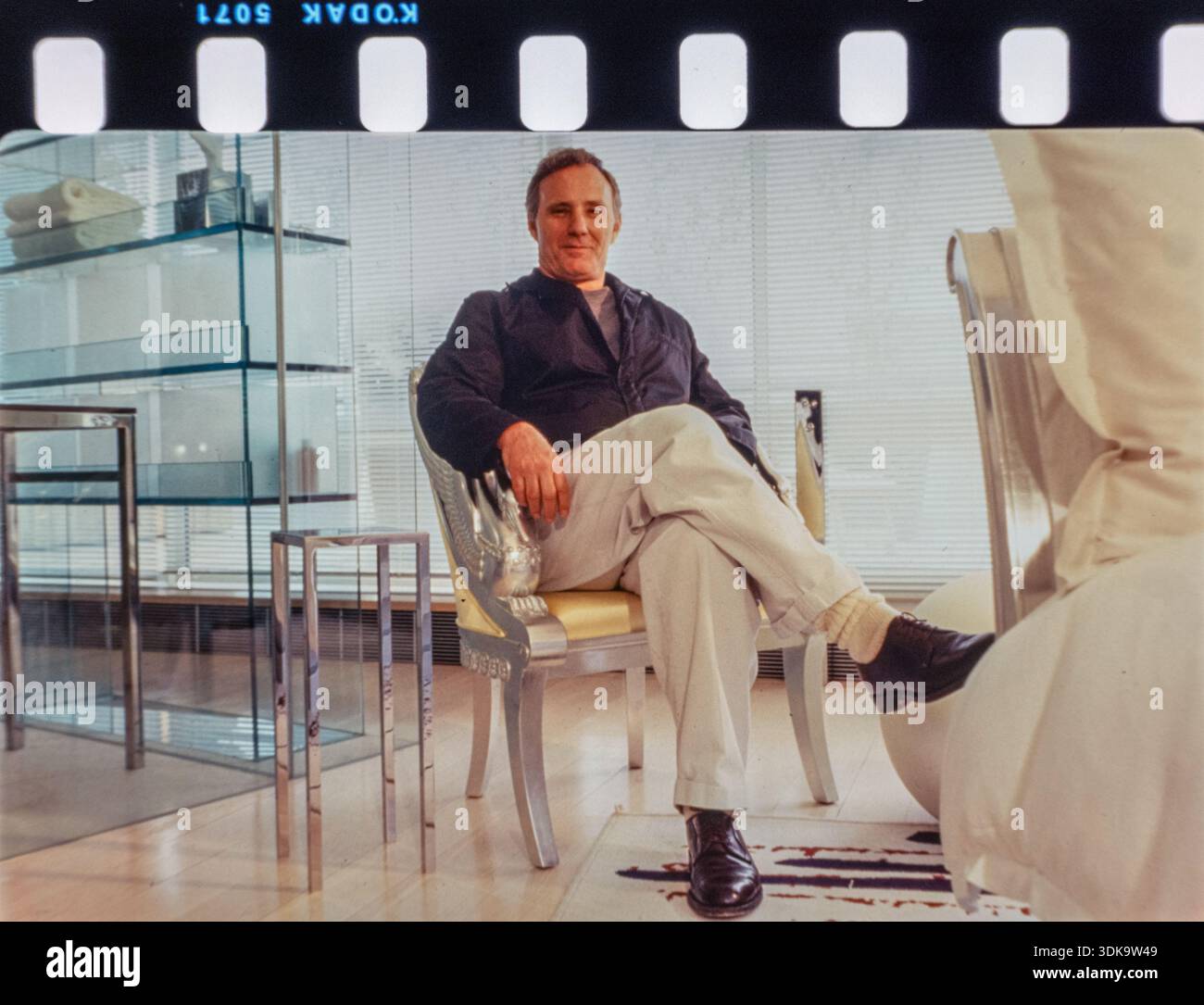 Portrait of American hotelier and visionary entrepreneur Ian Schrager ...