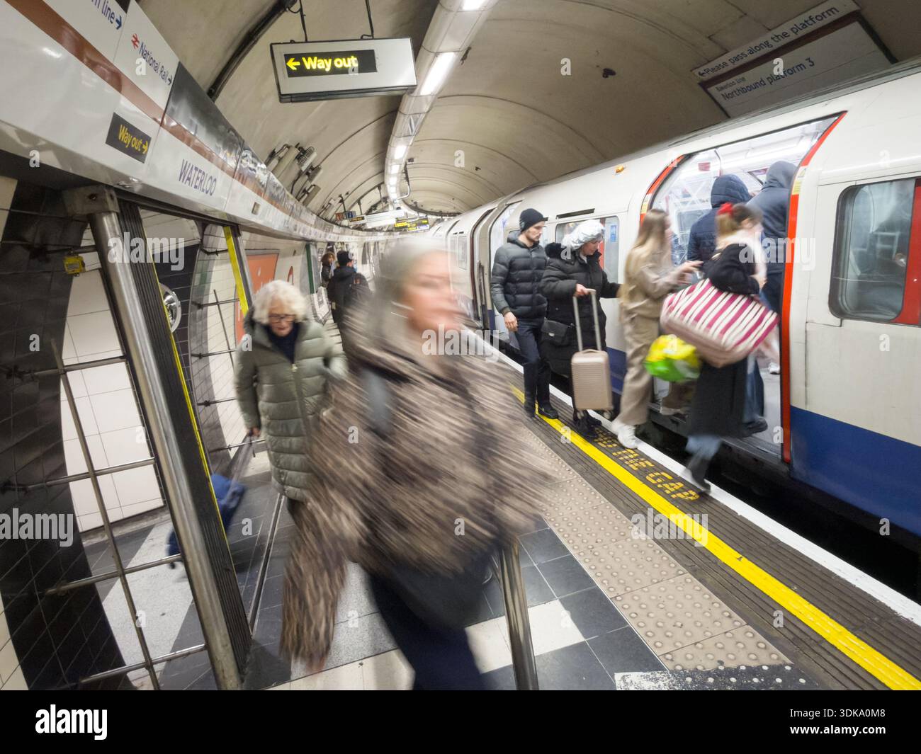 London, UK. 30th January 2026. Traditional Transport for London roundel ...