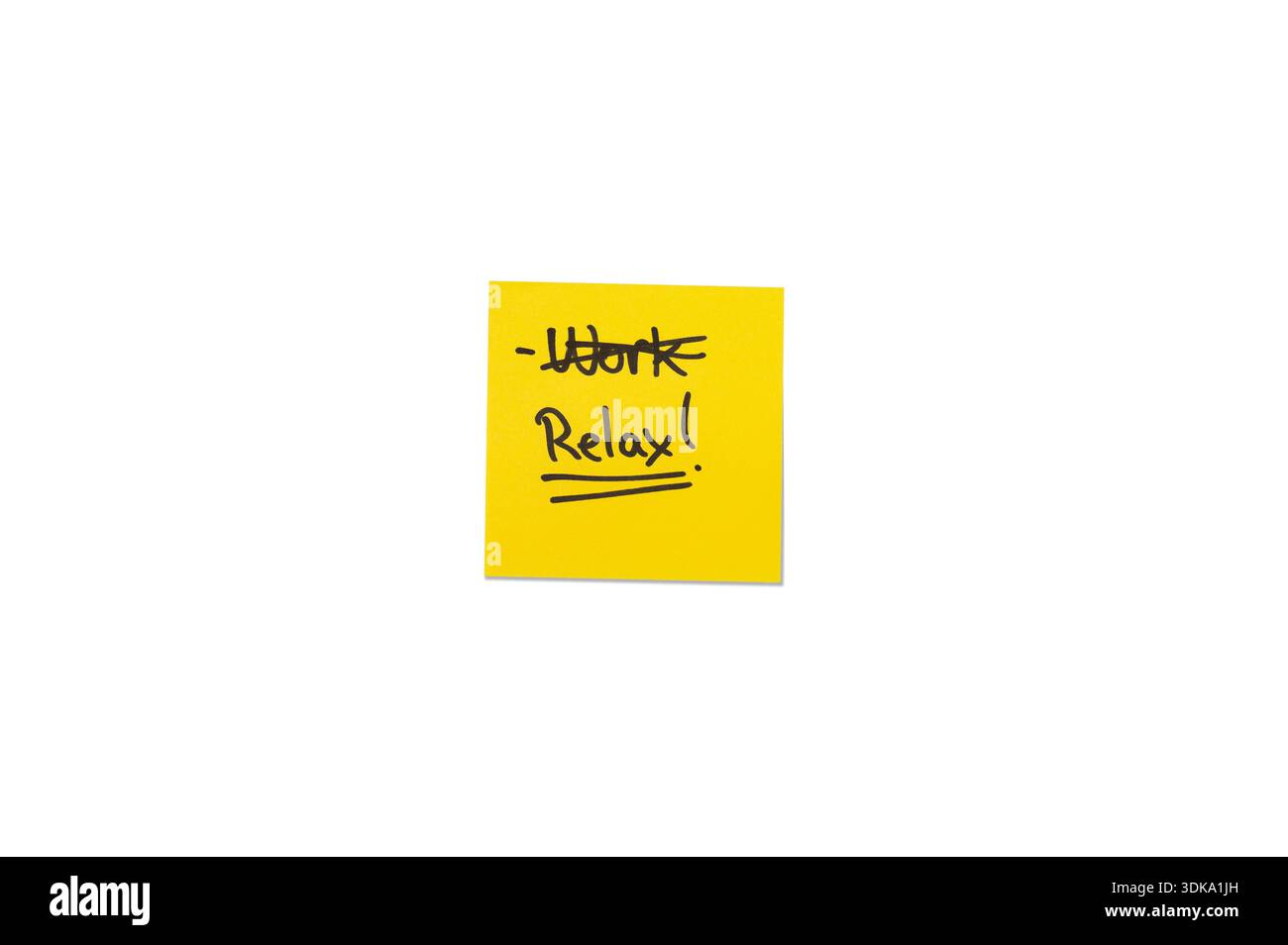 Crossed out work word written hi-res stock photography and images - Alamy