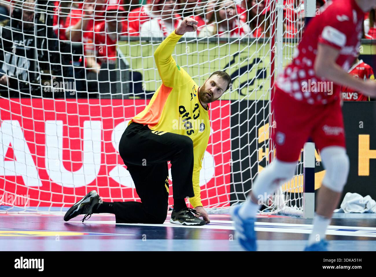 30 January 2026, Denmark, Herning: Handball: European Championship, Germany - Croatia, final ...