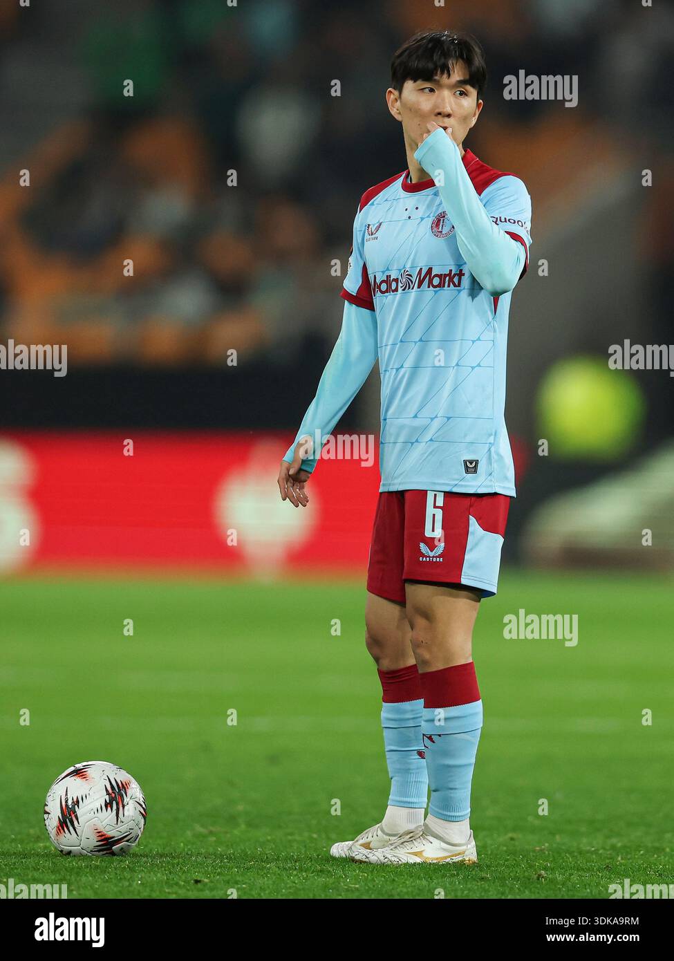 In-beom Hwang of Feyenoord during the UEFA Europa League match, between ...