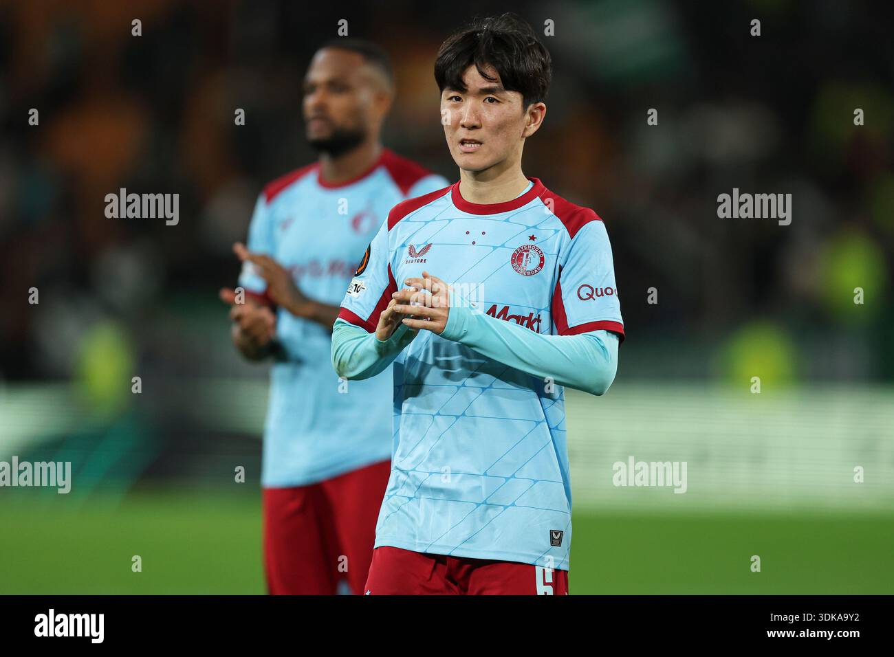 In-beom Hwang of Feyenoord during the UEFA Europa League match, between ...