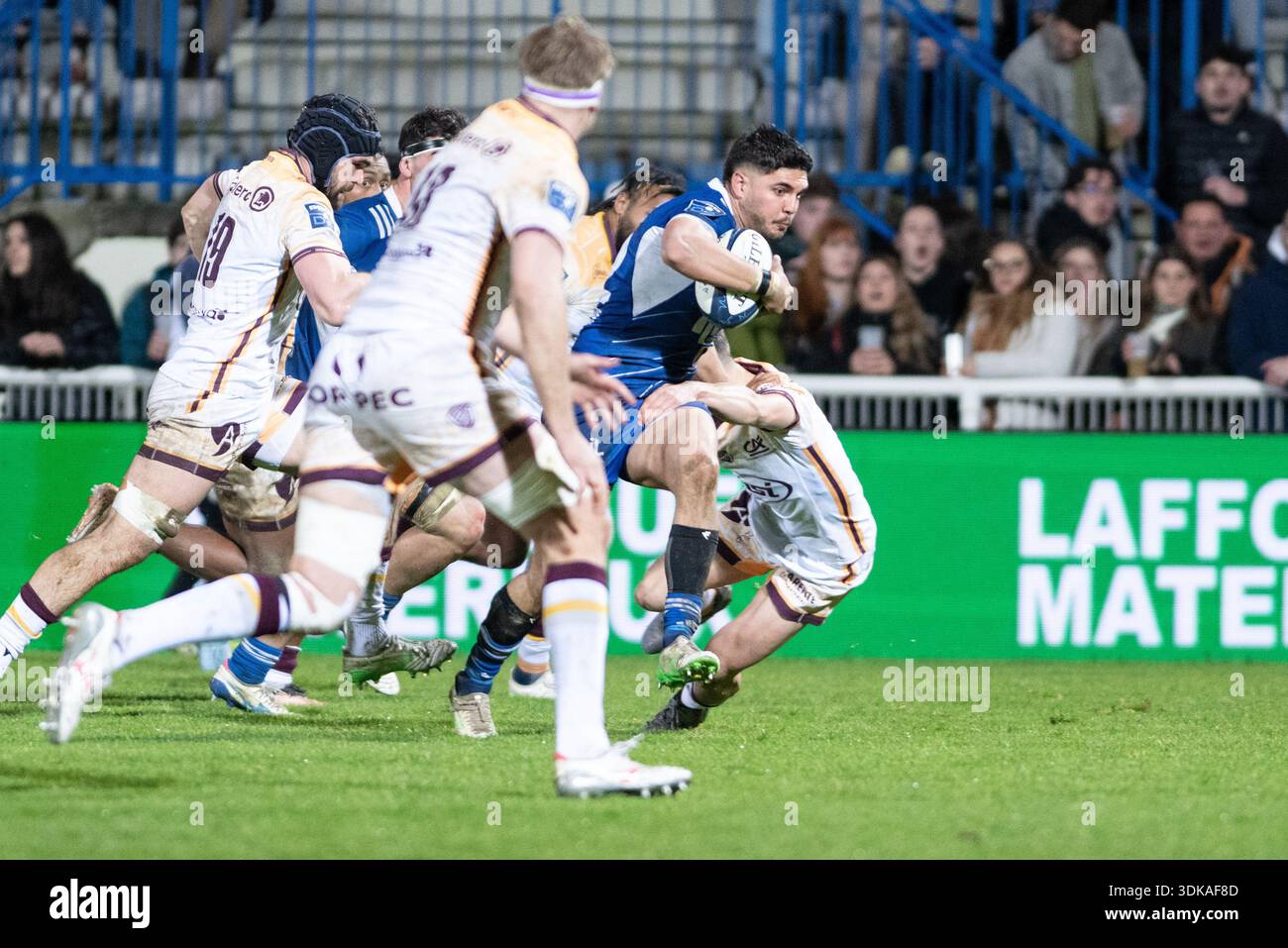 Baptiste Serrano of Colomiers during the Pro D2 match between Colomiers ...