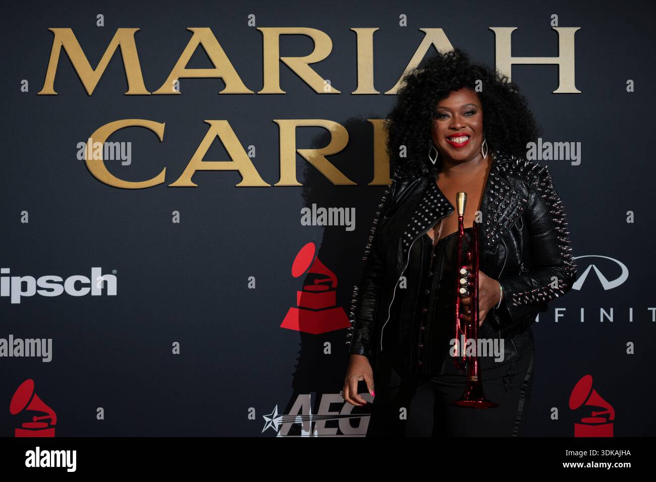 Syreeta Thompson arrives at MusiCares Person of the Year honoring ...