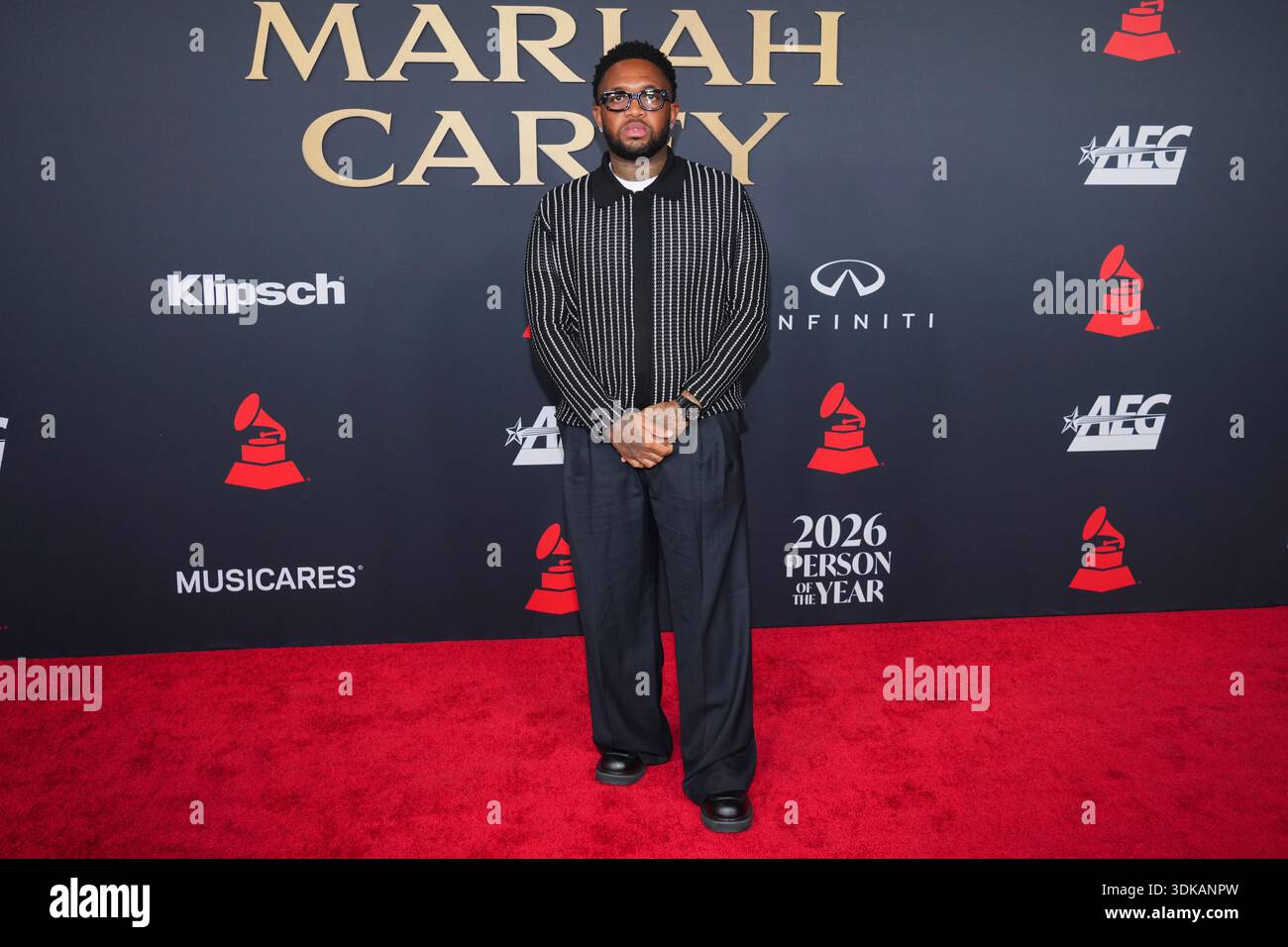 DJ Mustard arrives at MusiCares Person of the Year honoring Mariah ...