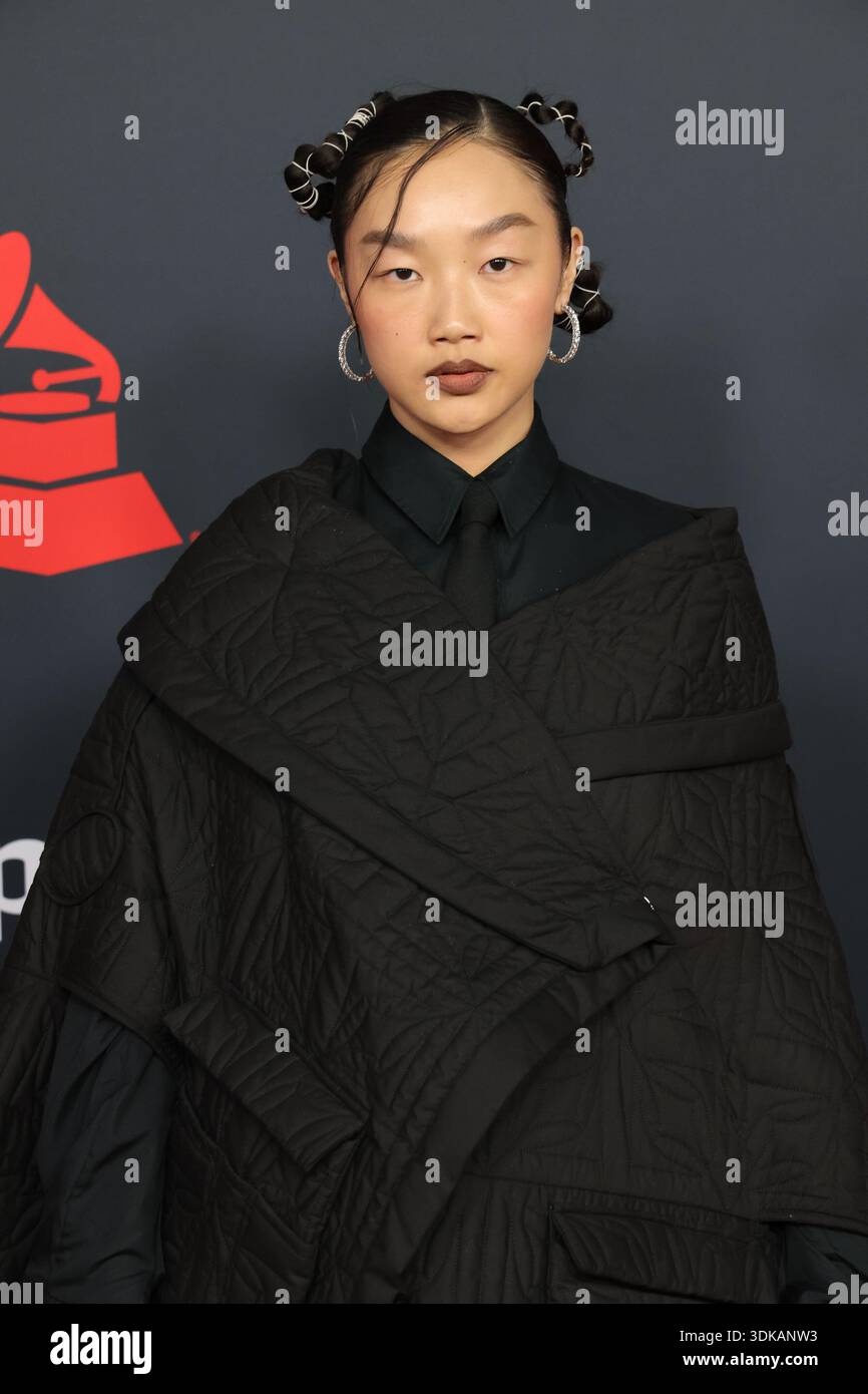 OS ANGELES, CALIFORNIA - JANUARY 30:Audrey Nuna at the 2026 MusiCares ...