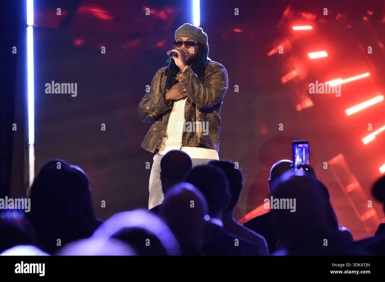 Leon Thomas III performs at the Recording Academy Honors presented by ...