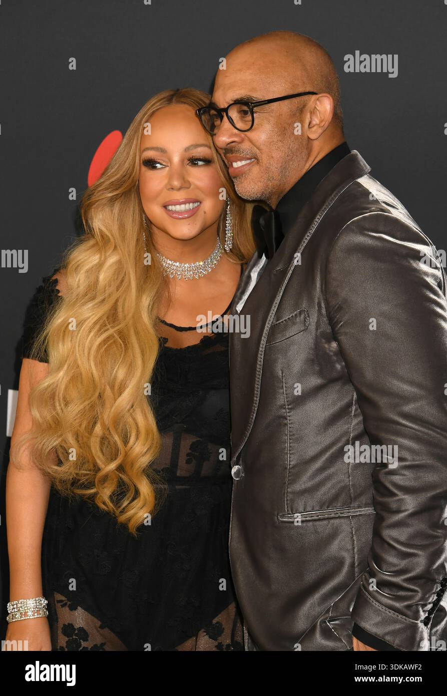 LOS ANGELES, CA - JANUARY 30: Mariah Carey aand Harvey Mason jr. at the ...
