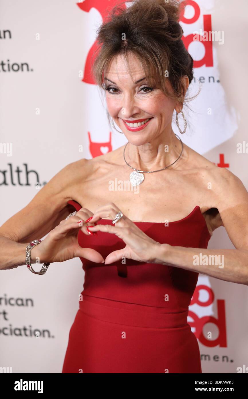 New York, New York, USA. 29th Jan 2026. Susan Lucci attends the AHA Red ...
