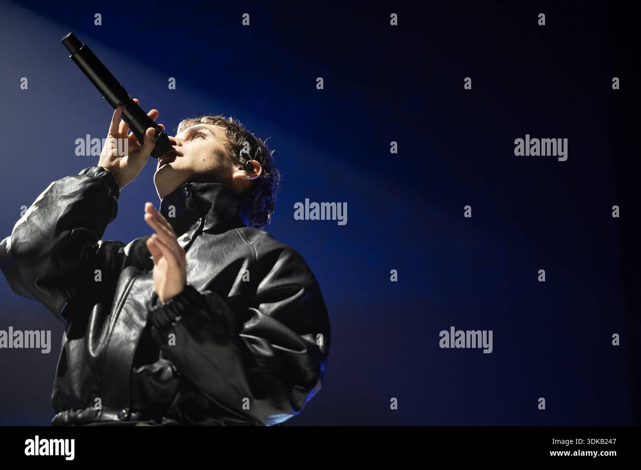 Singer Christian Senra known for Sen Senra during a performance at the ...
