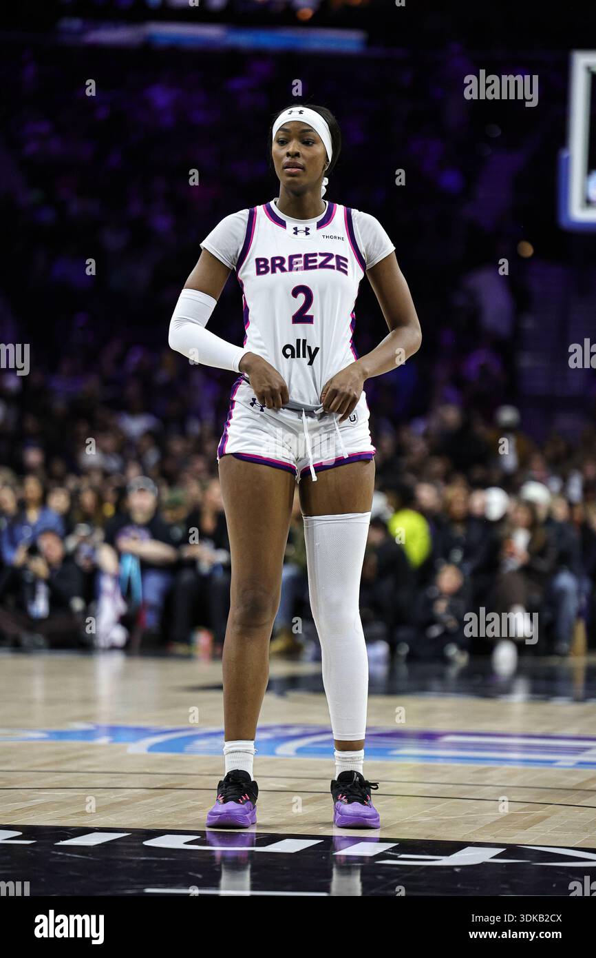 January 30, 2026; Philadelphia, Pennsylvania, USA; Breeze wing Rickea ...