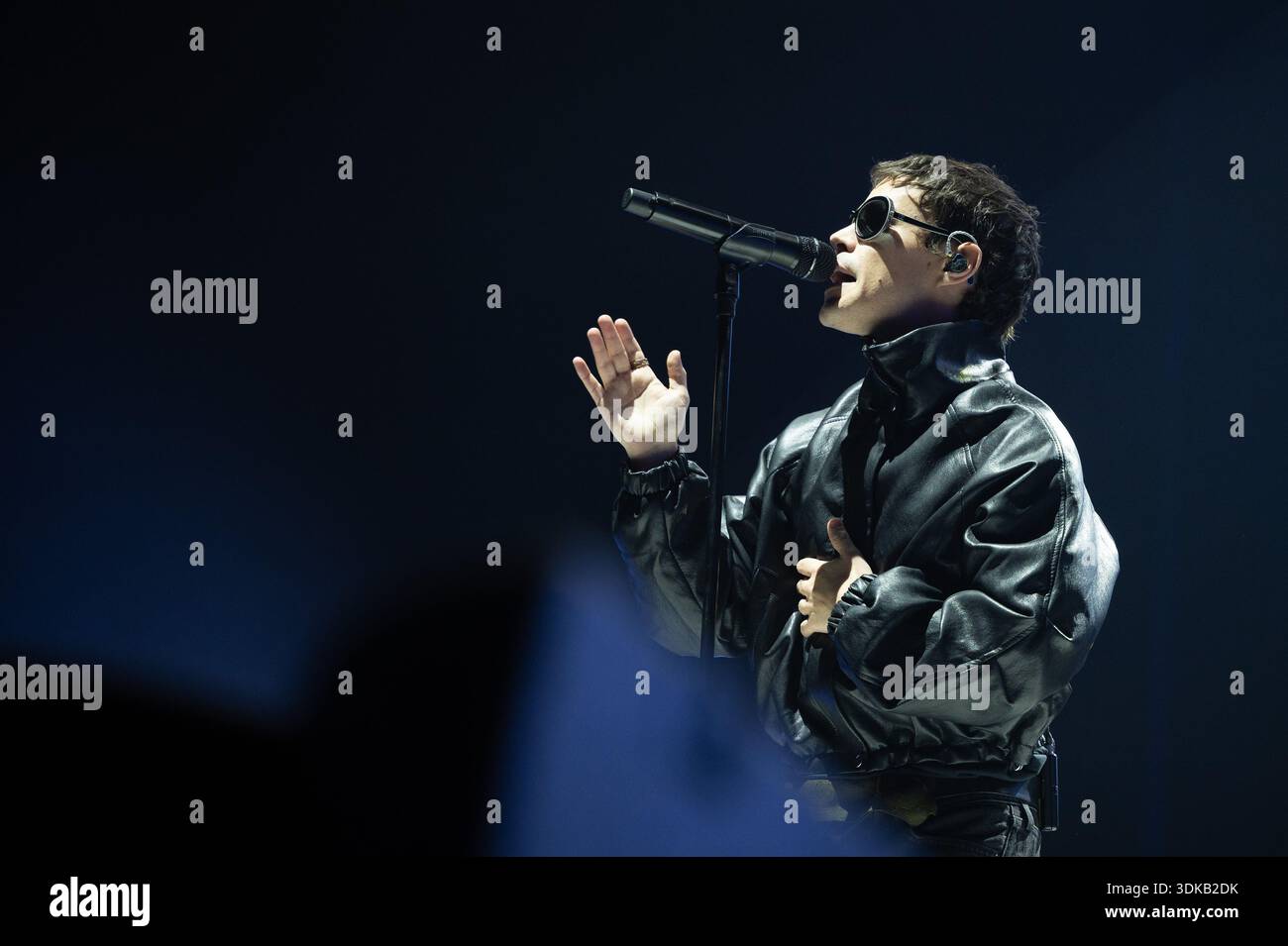 Singer Christian Senra known for Sen Senra during a performance at the ...