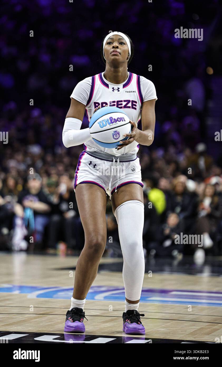 January 30, 2026; Philadelphia, Pennsylvania, USA; Breeze wing Rickea ...