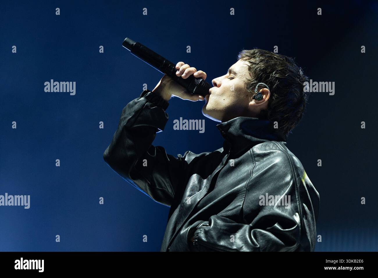 Singer Christian Senra known for Sen Senra during a performance at the ...