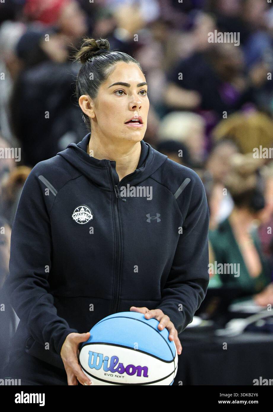 January 30, 2026; Philadelphia, Pennsylvania, USA; Phantom guard Kelsey ...