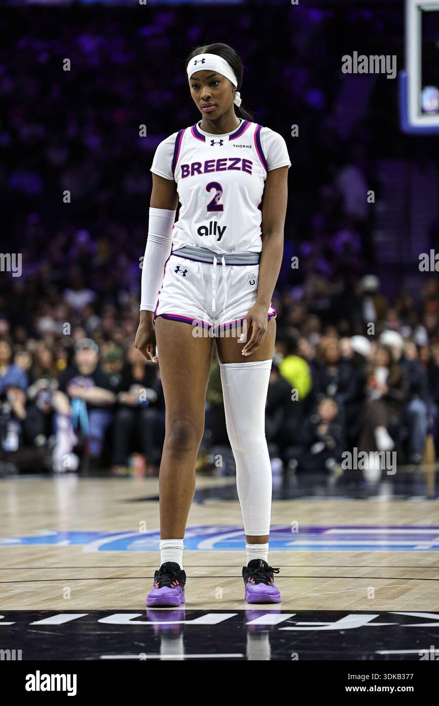 January 30, 2026; Philadelphia, Pennsylvania, USA; Breeze wing Rickea ...