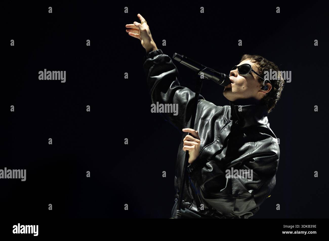 Singer Christian Senra known for Sen Senra during a performance at the ...