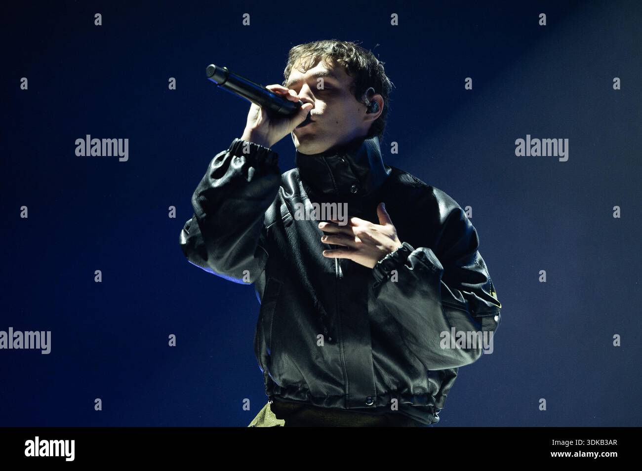 Singer Christian Senra known for Sen Senra during a performance at the ...