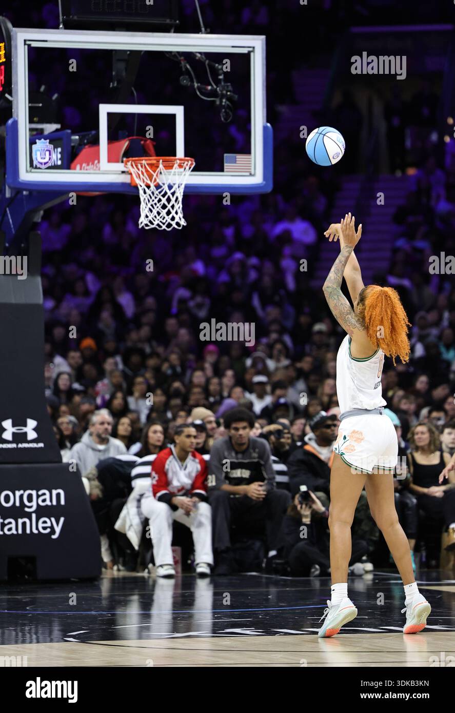 January 30, 2026; Philadelphia, Pennsylvania, USA; Rose forward Shakira ...