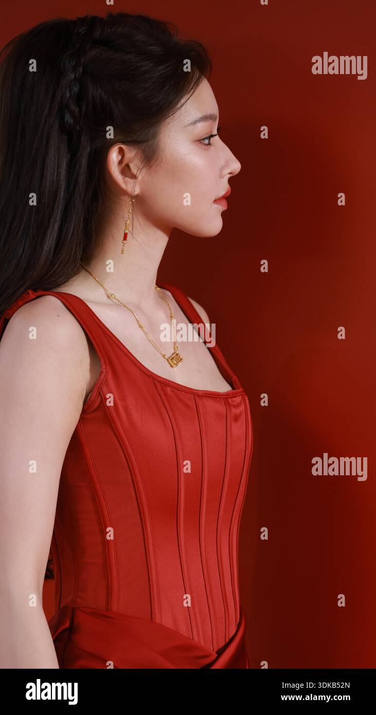 Chinese singer, dancer and actress Cheng Xiao attends an event in ...