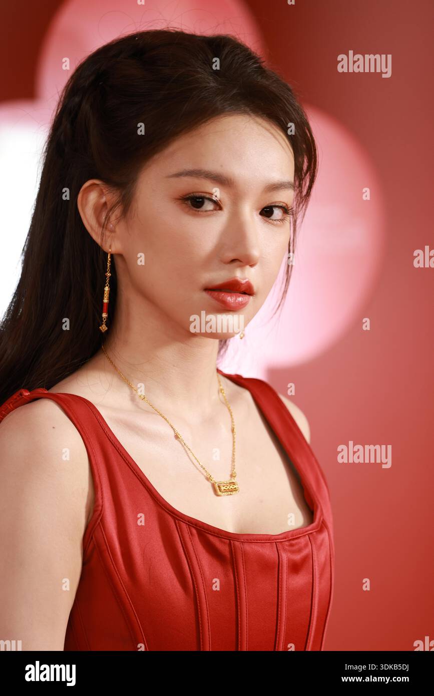 Chinese singer, dancer and actress Cheng Xiao attends an event in ...