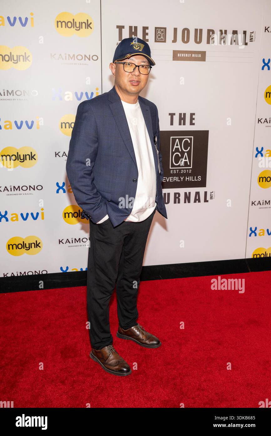 XAVVI Jordan Chan attends AI + Web3 Revolution Pre-Grammy Awards Gala ...
