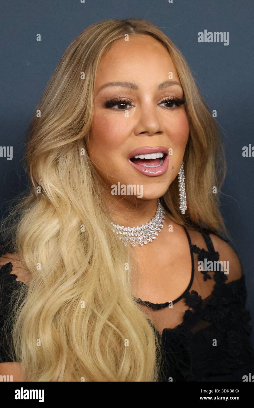 Los Angeles, USA. 30, January, 2026. Pictured left to right, Mariah ...