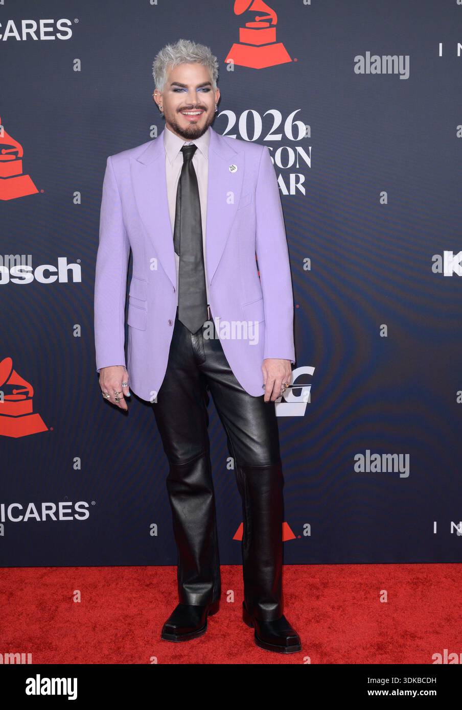 LOS ANGELES, USA. January 30, 2026: Adam Lambert at the MusiCares 2026 ...