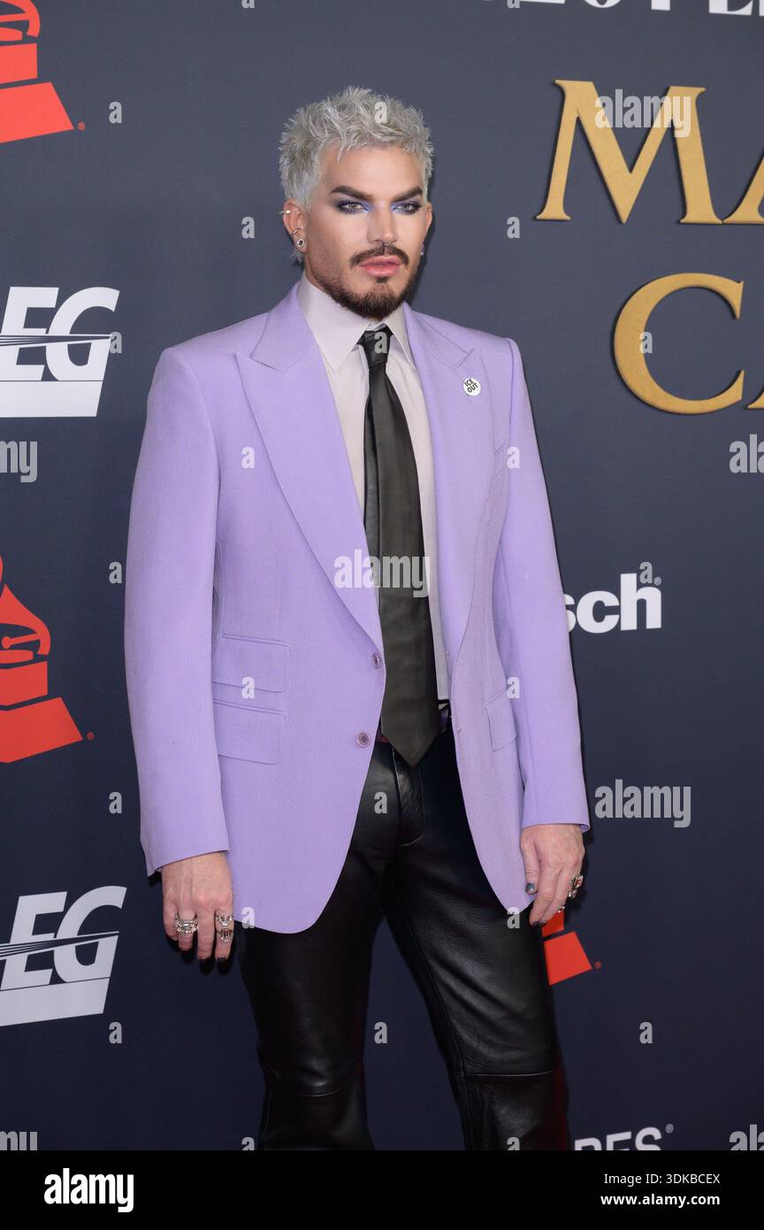 LOS ANGELES, USA. January 30, 2026: Adam Lambert at the MusiCares 2026 ...