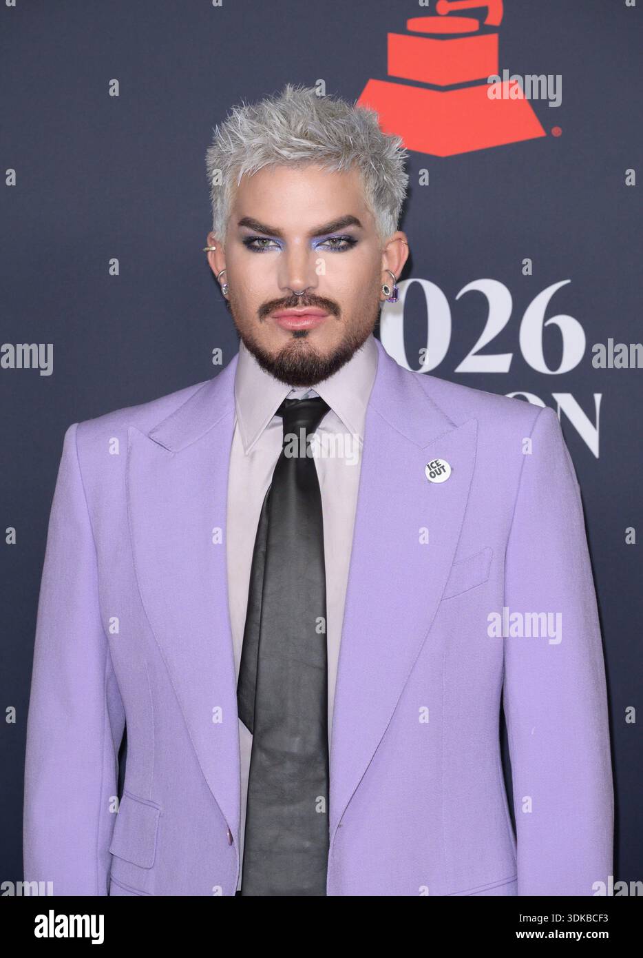 LOS ANGELES, USA. January 30, 2026: Adam Lambert at the MusiCares 2026 ...