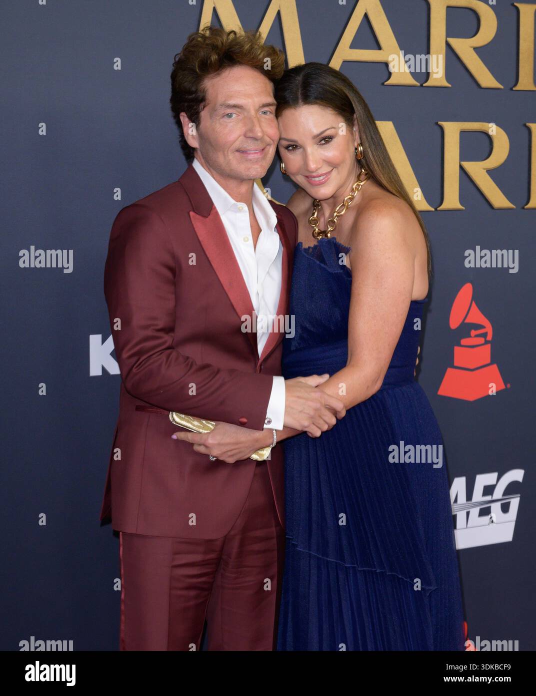 LOS ANGELES, USA. January 30, 2026: Richard Marx & Daisy Fuentes at the ...