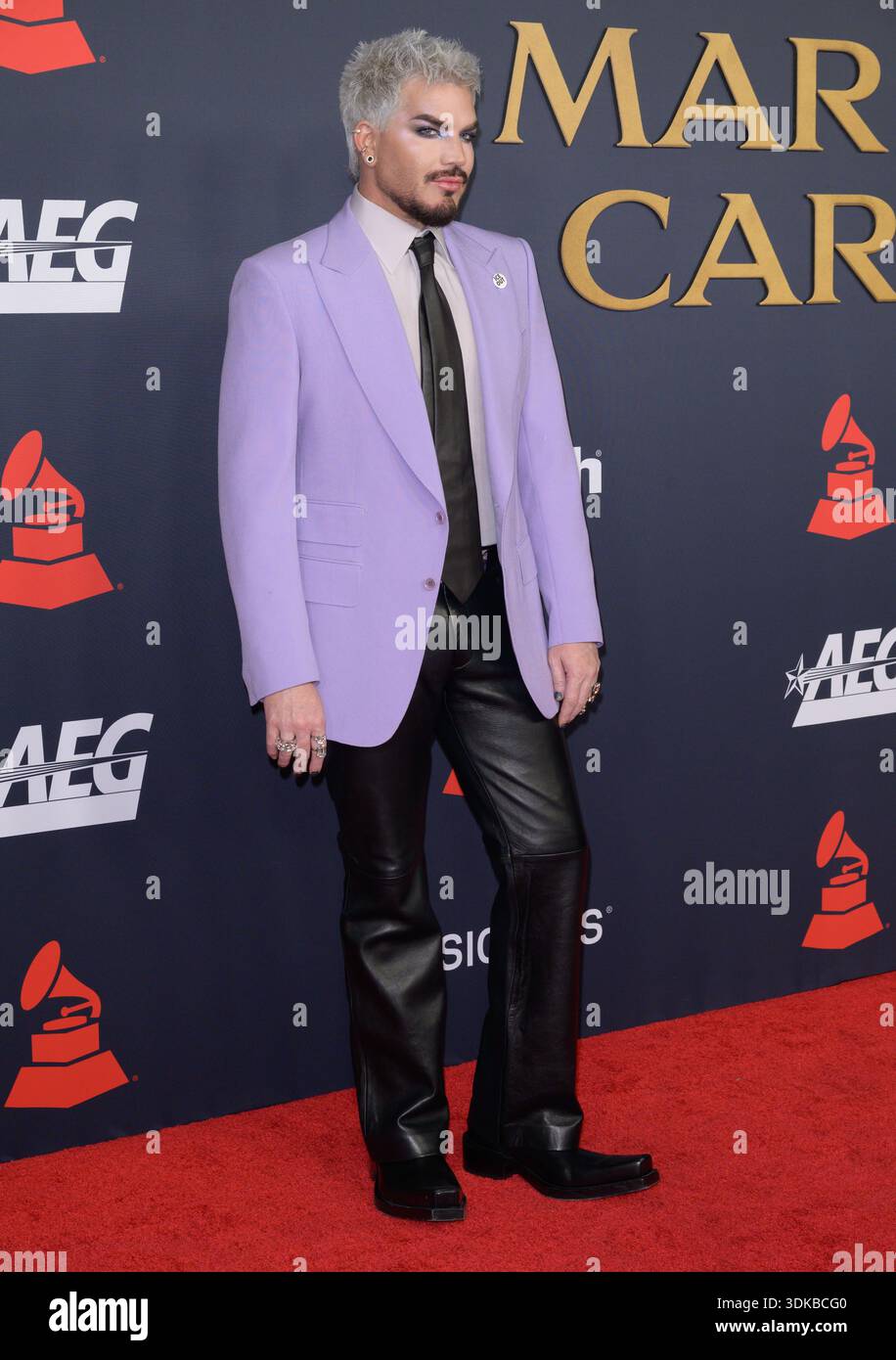 LOS ANGELES, USA. January 30, 2026: Adam Lambert at the MusiCares 2026 ...