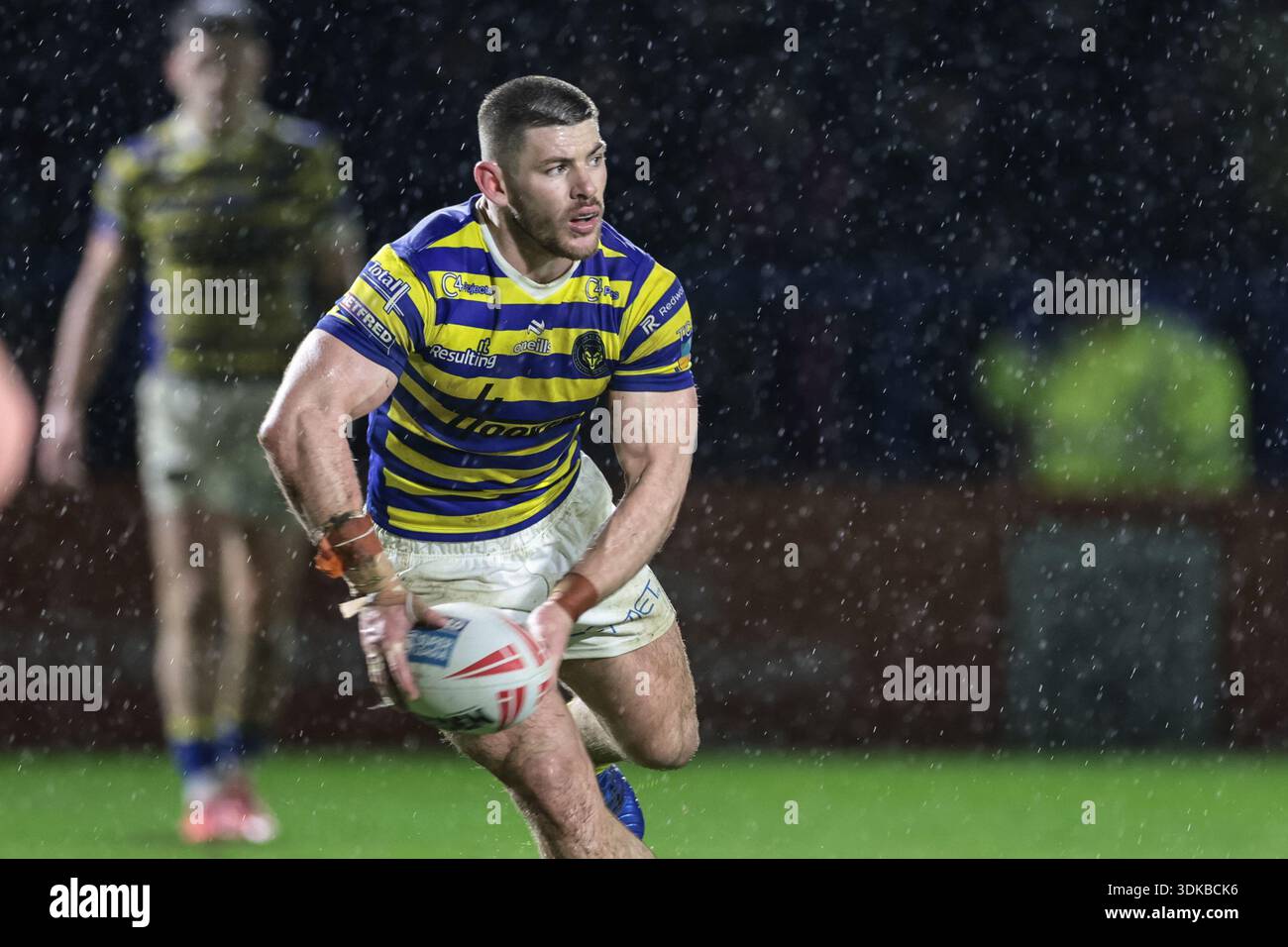 Danny Walker of Warrington Wolves during the Pre Season match ...