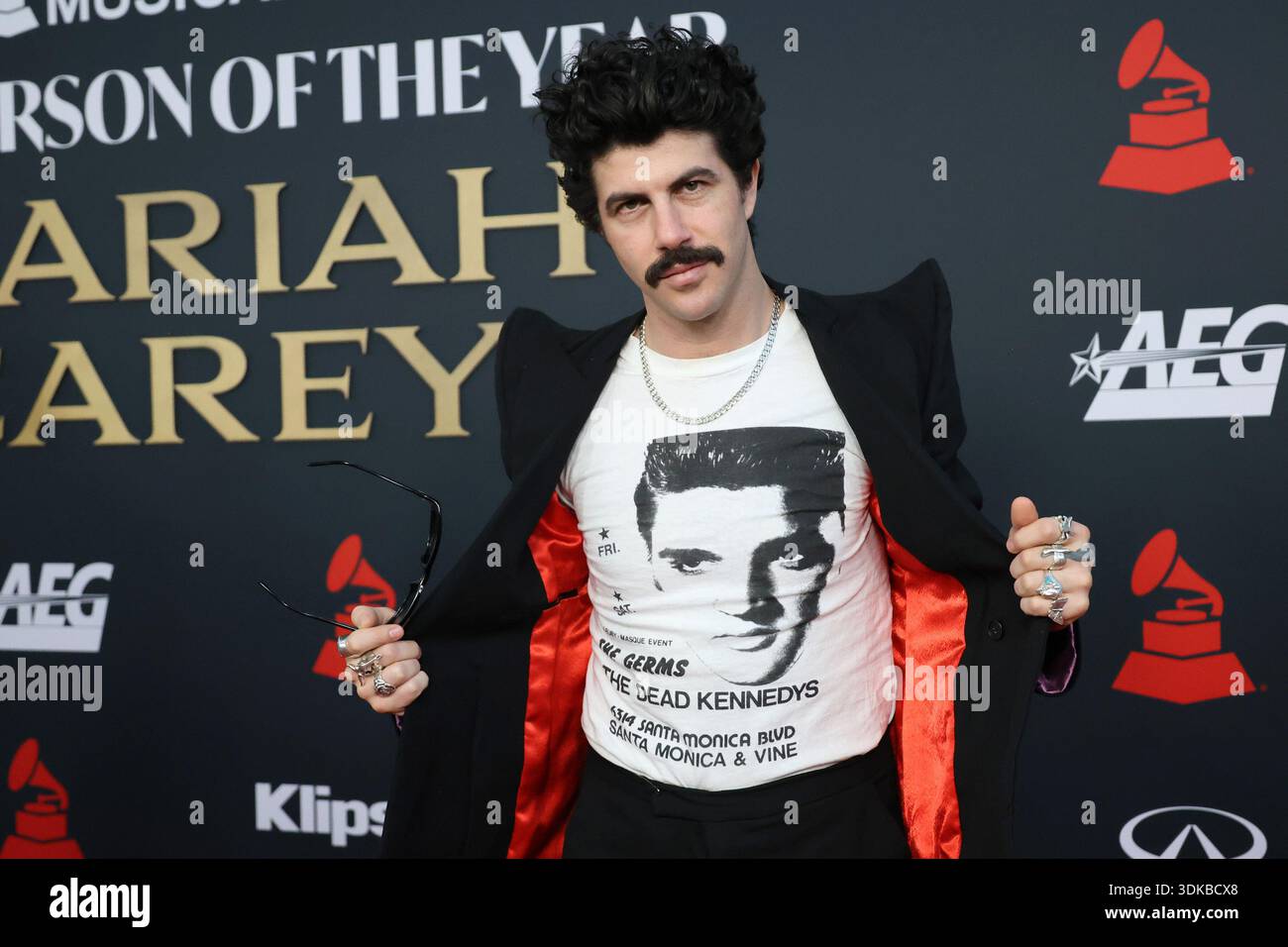 Los Angeles, USA. 30, January, 2026. Pictured left to right, Josh ...