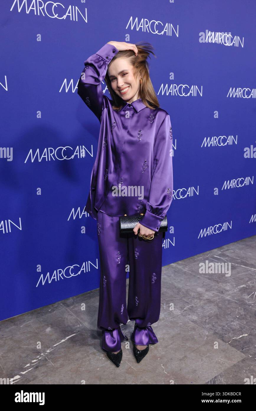 30.01.2026, Anna-Maria Sieklucka zur Marc Cain Fashion Show, Funkhaus ...