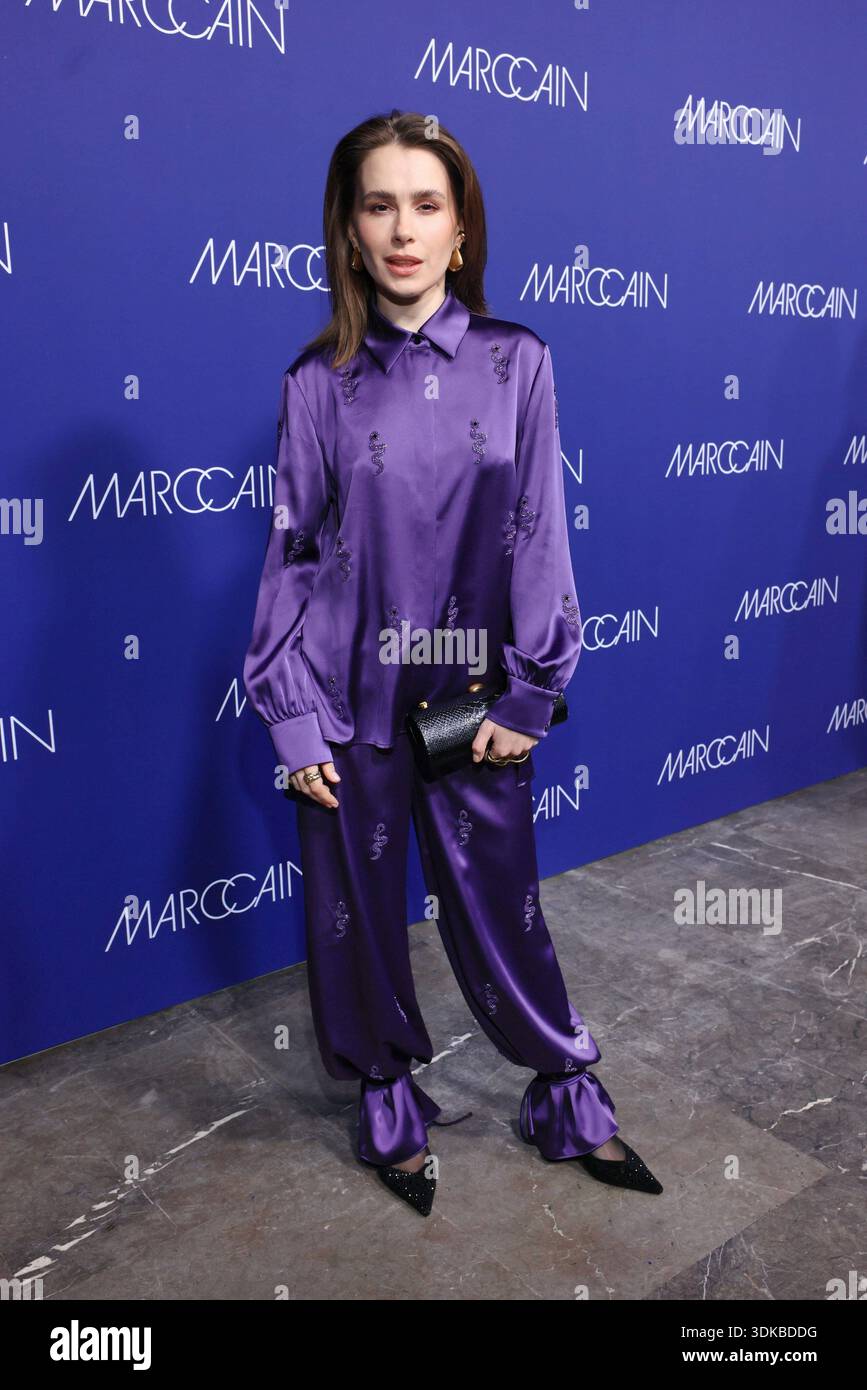 30.01.2026, Anna-Maria Sieklucka zur Marc Cain Fashion Show, Funkhaus ...