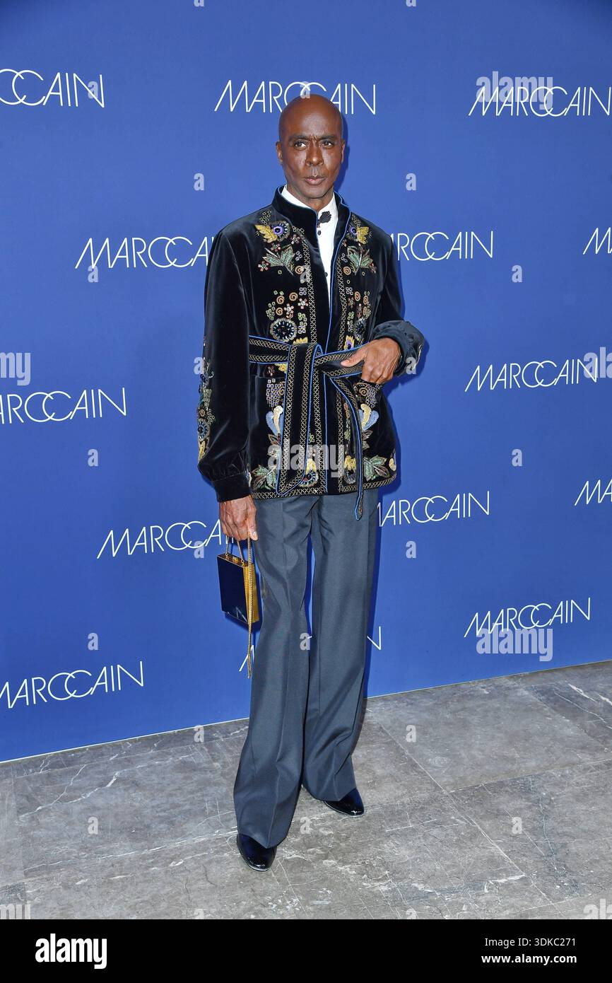 Bruce Darnell bei der Marc Cain fashion show Echo Of Now im Funkhaus ...